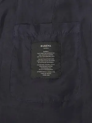 Barena Venezia Rizzo Tentor Silk-voile Blazer - Blue