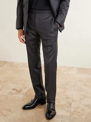 TOM FORD Elkan Leather Monk-strap Shoes