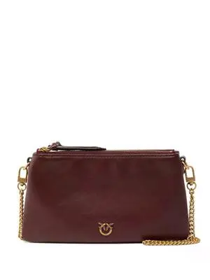 Pinko Mini Double Bag Clutch Bag - Brown