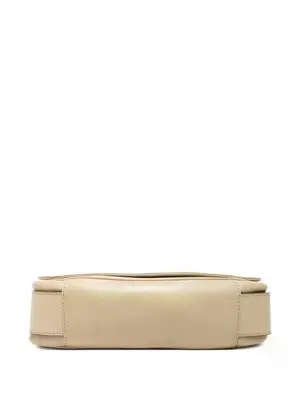 Saint Laurent 1990-2000s Mombasa Leather Shoulder Bag - Neutrals