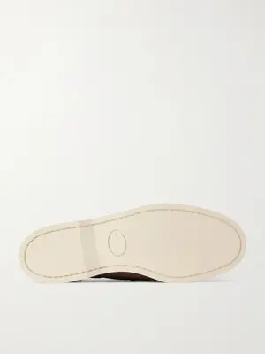 Kiton Suede Boat Shoes