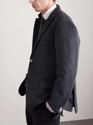Thom Browne Cashmere Blazer - Dark Gray