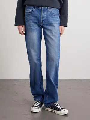 A.p.c. Rescue Straight-leg Jeans - Blue