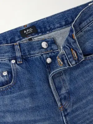 A.p.c. Rescue Straight-leg Jeans - Blue