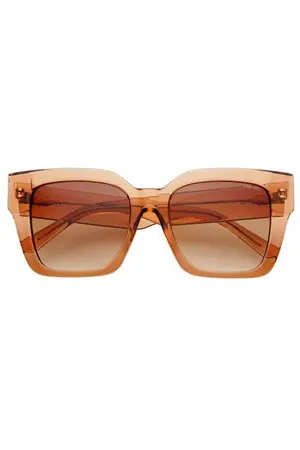 FREYRS EYEWEAR Oversized Square Sunglasses Brown