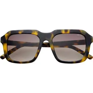 FREYRS EYEWEAR Charlie Square Sunglasses - Yellow Tortoise