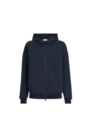 Brunello Cucinelli Lightweight French Terry Sweatshirt - Blue