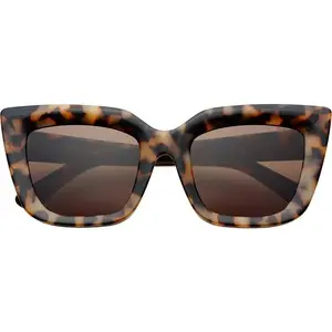 FREYRS EYEWEAR Portofino Cat Eye Sunglasses - Milky Tortoise
