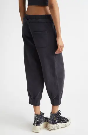R13 Deconstructed Crop Joggers