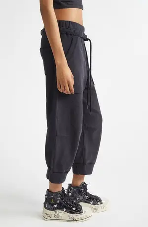 R13 Deconstructed Crop Joggers