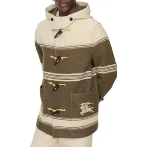 Burberry Logo Coats For Men