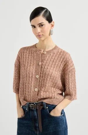 Brunello Cucinelli Crew Neck Cardigans For Women
