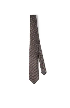Brunello Cucinelli Silk Necktie - Hazelnut