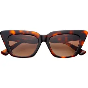 FREYRS EYEWEAR Vista Cat Eye Sunglasses - Brown Tortoise