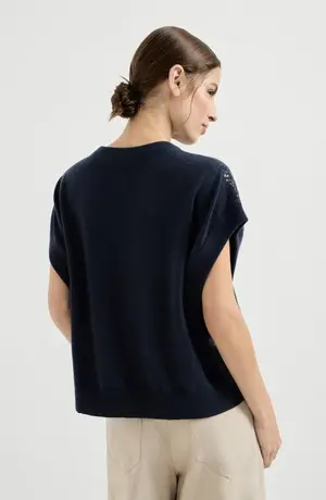 Brunello Cucinelli Embroidered Sweater