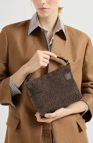 Brunello Cucinelli Small Top-handle Essence Bag