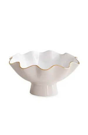 BEATRIZ BALL COLLECTION Encanto Carola Pedestal - Cream And White