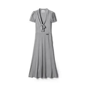 Miu Miu V Neck Day Dresses