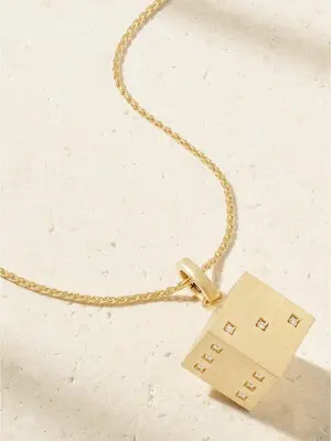 MARIE LICHTENBERG Dado 18-karat Diamond Necklace