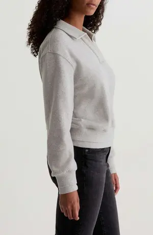 Ag Carol Split Neck Knit Pullover