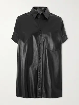 Women's Leather Shirts