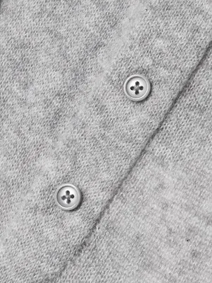 Eterne Cruz Cashmere Wide-leg Pants - Gray
