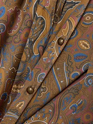 Veronica Beard Francine Paisley-print Silk-blend Blouse