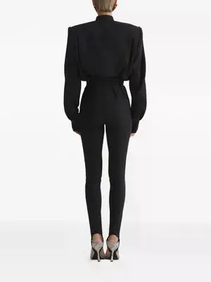 MUGLER Long-sleeve Top With Shoulder Pads