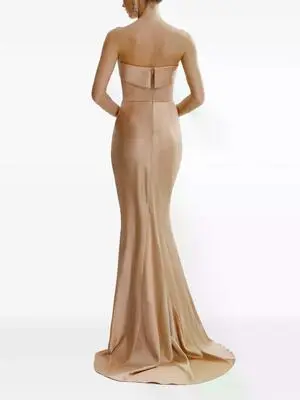 FRAMBOISE Dhara Strapless Maxi Dress