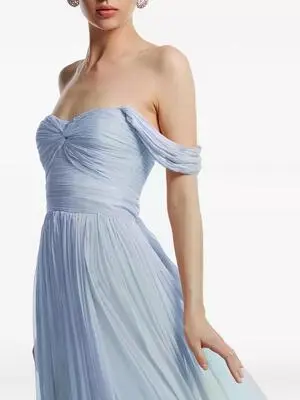 FRAMBOISE Roselyn Off-shoulder Maxi Dress