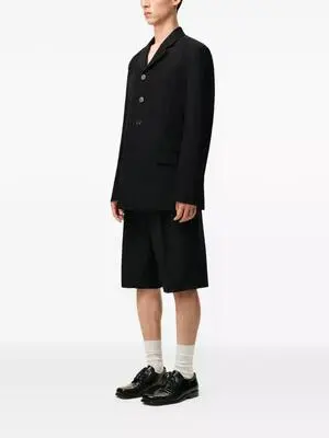 AMI Paris New Wool Single Breasted Straight Jacket
