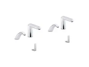 KOHLER Kumin Curve Touchless Lavatory Faucets And Soap Dispensers For Constellation Lavatory System, 0.5 Gpm - One-color