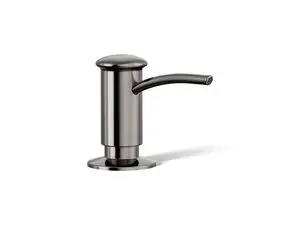 KOHLER Contemporary Design Soap/lotion Dispenser - Vibrant Titanium