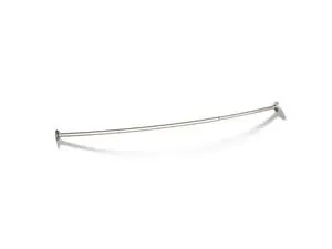 KOHLER Expanse Curved Shower Rod - Vibrant Polished Nickel
