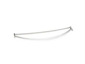 KOHLER Expanse Curved Shower Rod - Vibrant Polished Nickel