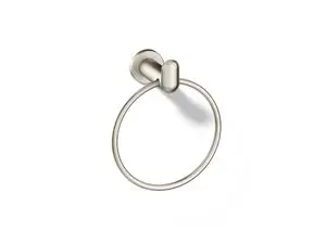KOHLER Kumin Towel Ring Vibrant Brushed Nickel