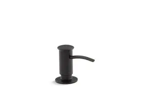 KOHLER Contemporary Design Soap/lotion Dispenser - Matte Black