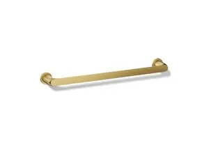 KOHLER Avid 18" Towel Bar - Vibrant Brushed Moderne Brass