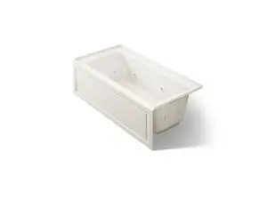KOHLER Archer 60" X 30" Alcove Heated Whirlpool Bath, Right Drain - One-color