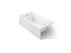 KOHLER Archer 60" X 30" Alcove Whirlpool Bath, Left Drain - One-color