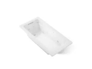 KOHLER Archer 66" X 32" Drop-in Heated Whirlpool Bath - One-color
