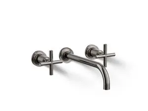KOHLER Purist Wall-mount Bathroom Sink Faucet Trim With Cross Handles, 1.2 Gpm - One-color