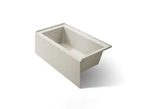 KOHLER Underscore 60" X 32" Alcove Bath, Left Drain - One-color