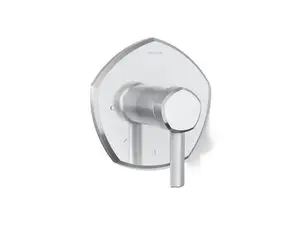 KOHLER Occasion Mastershower Temperature Control Valve Trim With Lever Handle - Polished Chrome