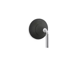 KOHLER Tone Mastershower Transfer Valve Trim - Polished Chrome With Matte Black