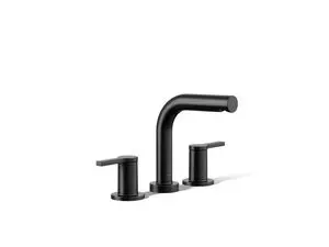 KOHLER Elate Deck-mount Bath Faucet Trim - Matte Black