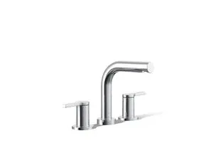 KOHLER Elate Deck-mount Bath Faucet Trim - Polished Chrome