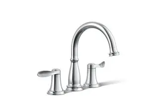 KOHLER Bellera Deck-mount Bath Faucet Trim - Polished Chrome