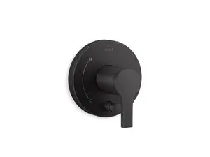 KOHLER Elate Rite-temp Valve Trim With Diverter - Matte Black