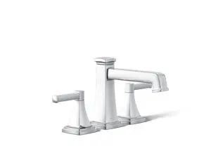KOHLER Riff Deck-mount Bath Faucet Trim With Diverter Polished Chrome